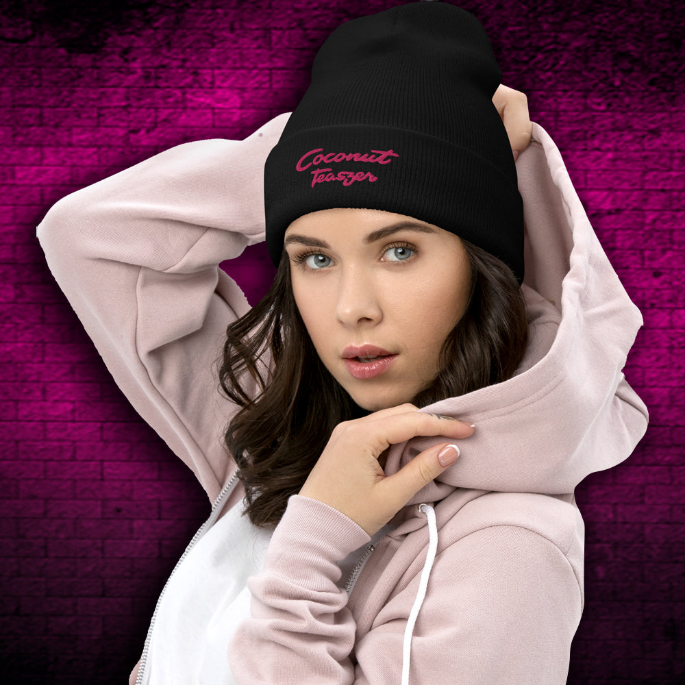 COCONUT TEASZER Embroidered Beanie – RIP Magazine Official Store