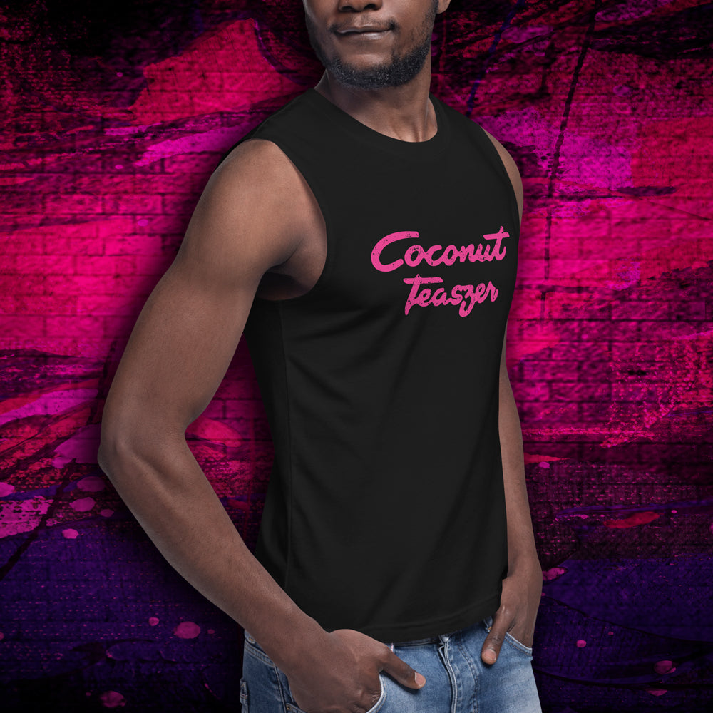 COCONUT TEASZER Distressed Muscle Shirt – RIP Magazine Official Store